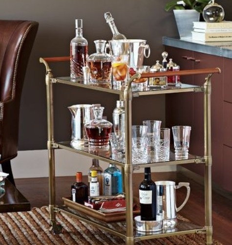 Splendid Sass: BAR CARTS FOR THE PERFECT TOAST