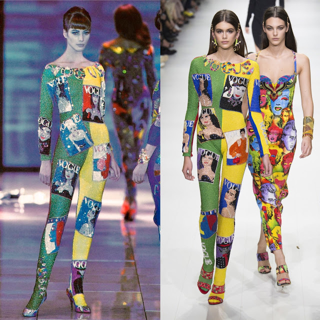 THE VERSACE TRIBUTE COLLECTION - Spring Summer 2018..Fashionweekly..On ...