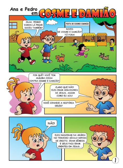 Tia Lu And Cia História A Verdade Sobre Cosme E Damião