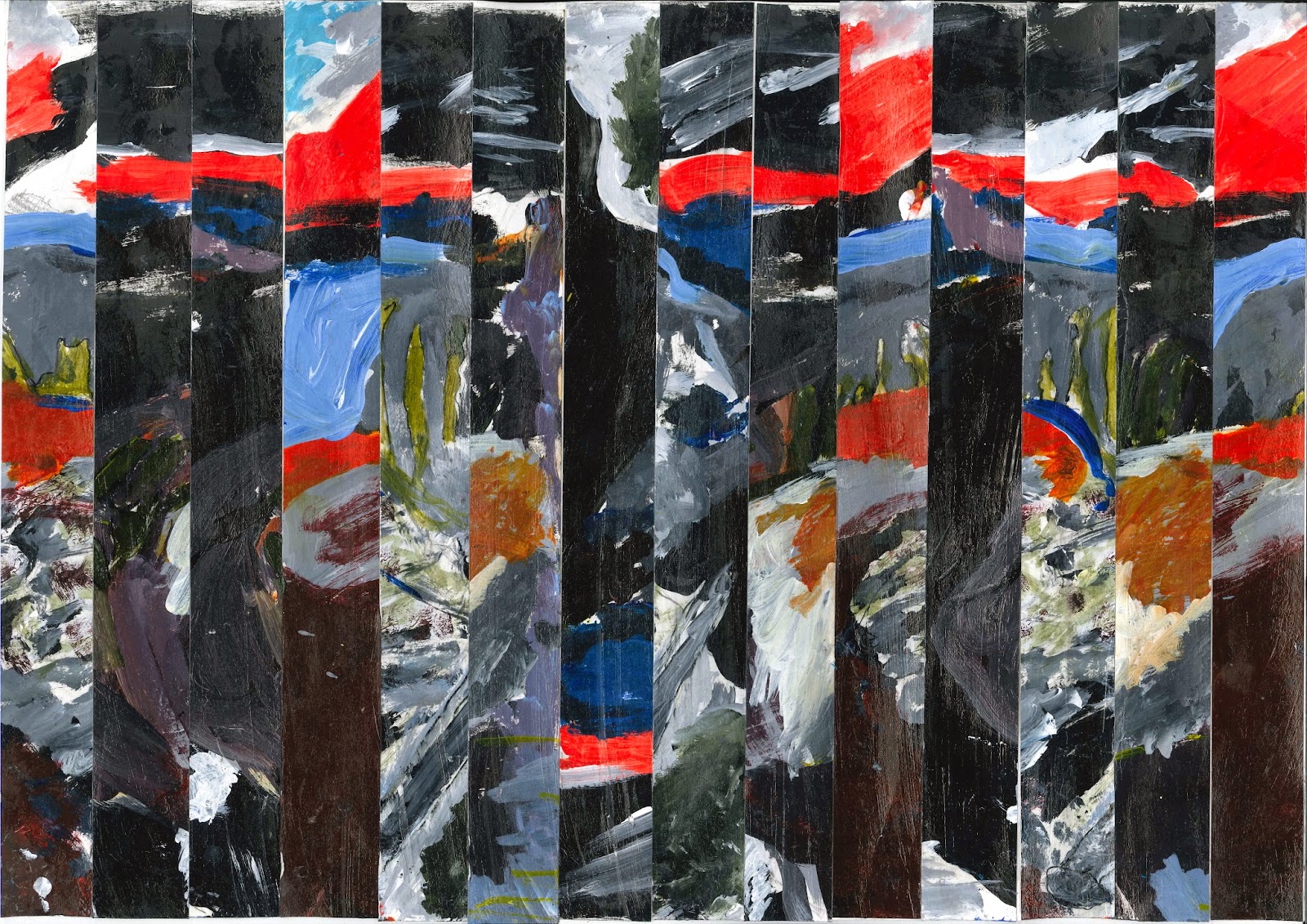 Elizabeth Dismorr Art Portfolio : Year 6 First World War Inspired ...