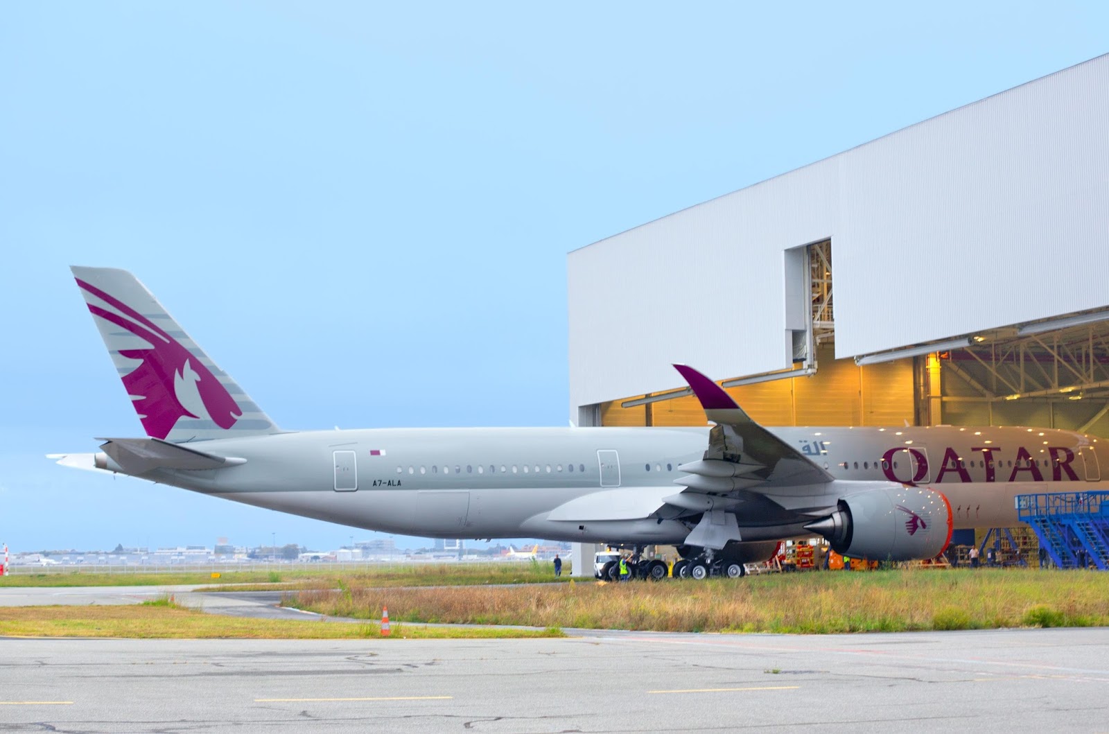 Qatar Airways Airbus A350-900 XWB Livery Rolled Out Aircraft ...