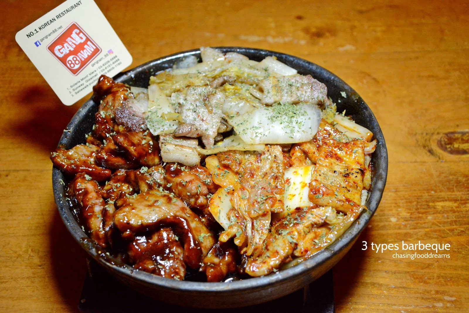 CHASING FOOD DREAMS: Gangnam 88 Korean Restaurant @ Solaris Mont Kiara