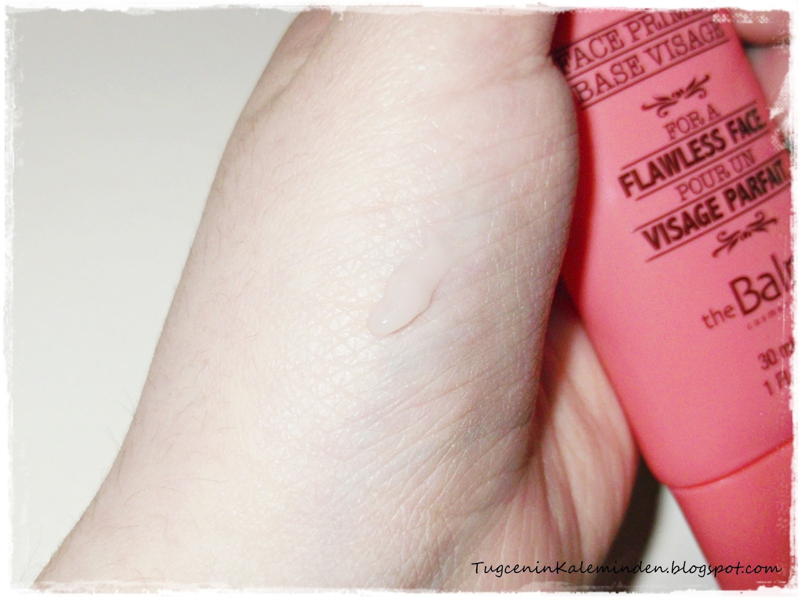 TUĞÇE NİN KALEMİNDEN ☆ !!!: The Balm // Time Balm Face Primer