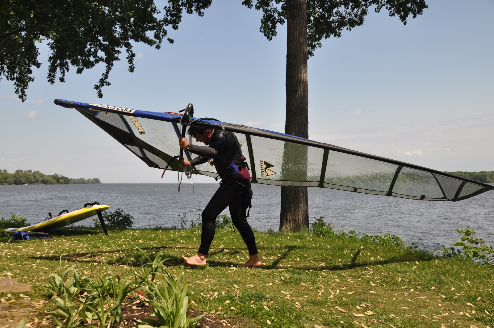 "average joe windsurfer" : How to Carry Windsurf Stuff