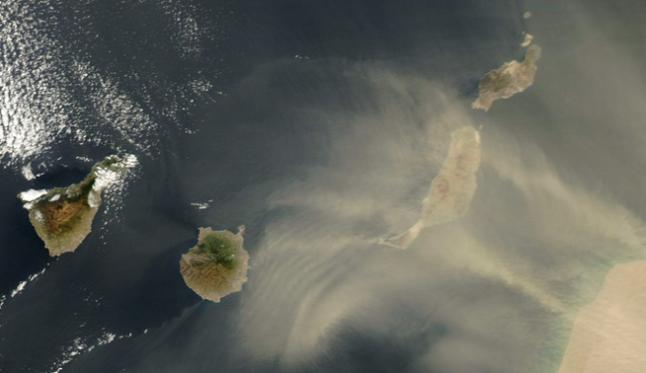 AstroFotoNoticiasGranCanaria: La NASA se hace eco de la calima en las ...