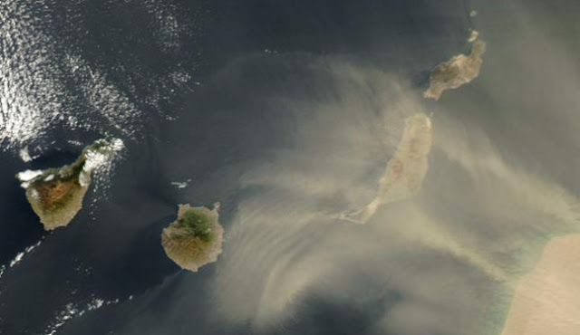 AstroFotoNoticiasGranCanaria: La NASA se hace eco de la calima en las ...