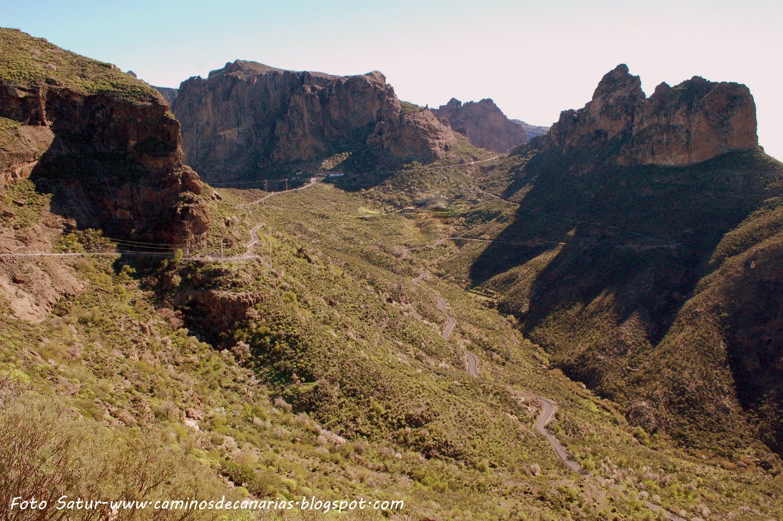 El Aserrador-Carrizal de Tejeda-Vega de Acusa - Caminos de Canarias