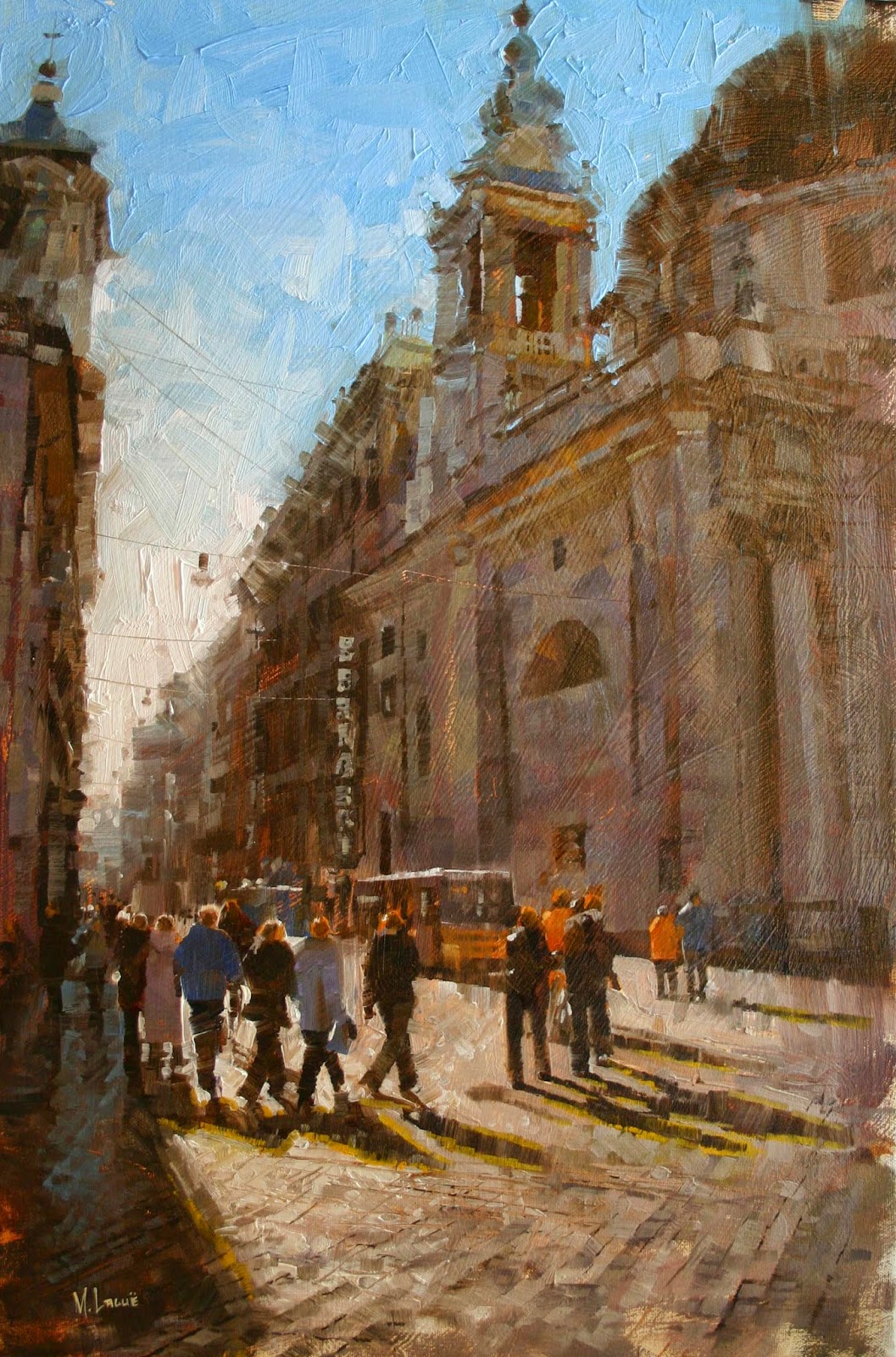 "Heb je Toulouse-Lautrec gezien?" - "Neen, wie heeft er gewonnen ...