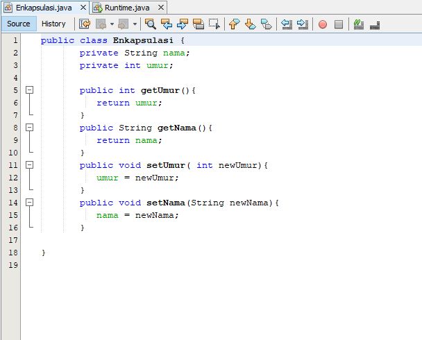 Enkapsulasi, Polimorfisme, dan Inheritance Dalam Java
