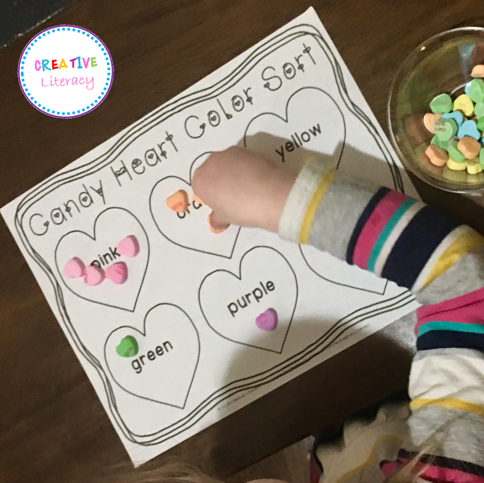 Creative Literacy: Having Fun (And Learning) With Candy Hearts
