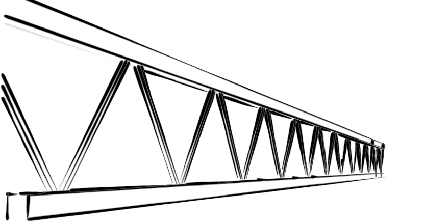 Open-web steel joist