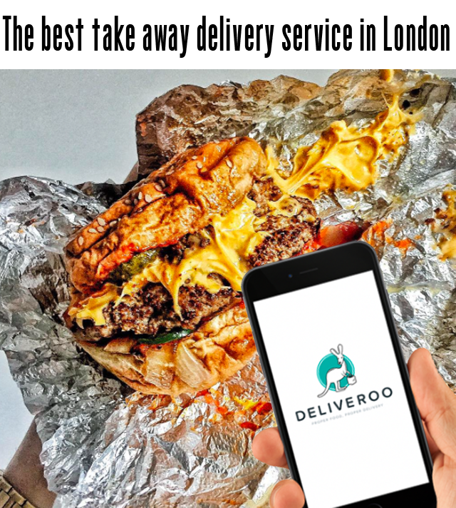 London take away delivery: Deliveroo does it better – Emily Jane Johnston