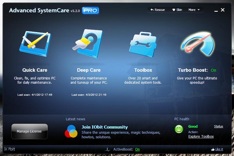Serial Key: Advanced System Care 5.2.0 Serial Keys Download