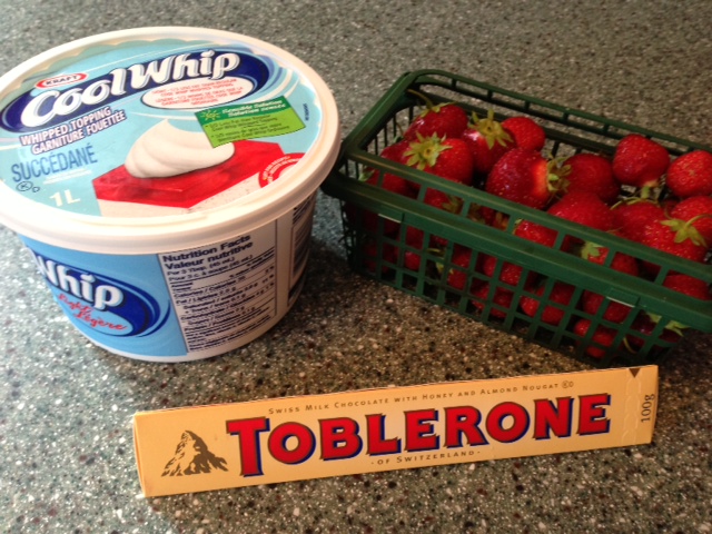 Experience Elgin: Easy Toblerone Mousse with Local Strawberries