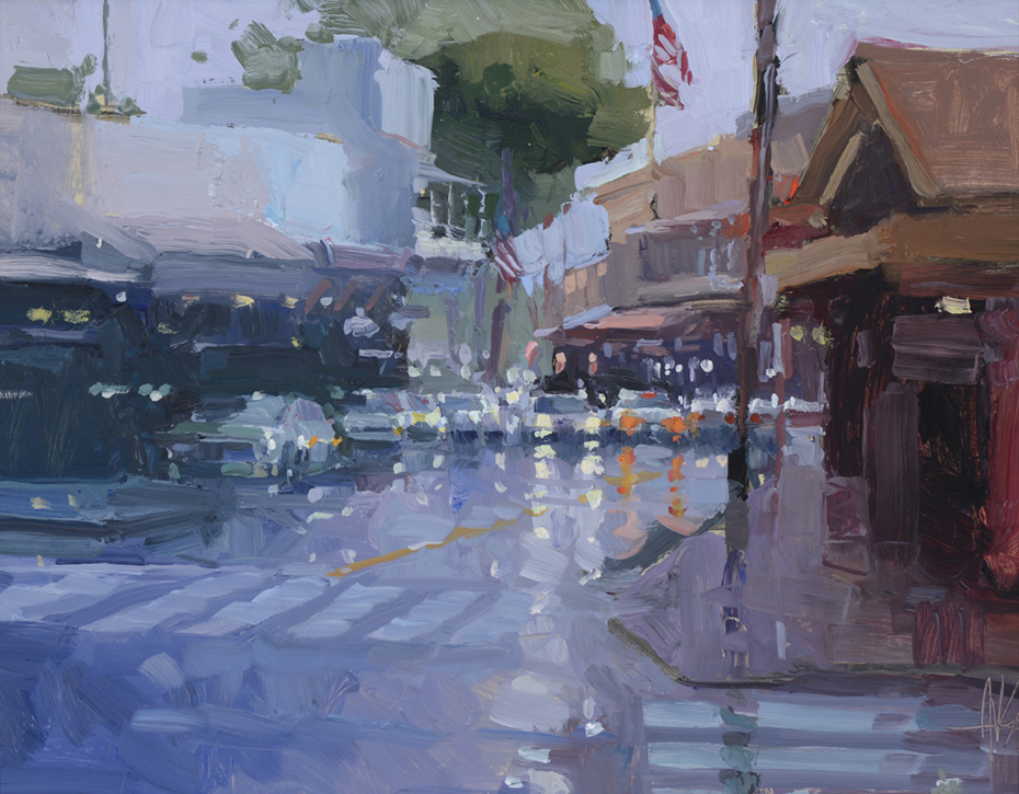 Art Contrarian: Ken Auster, Mostly-Urban Impressionist