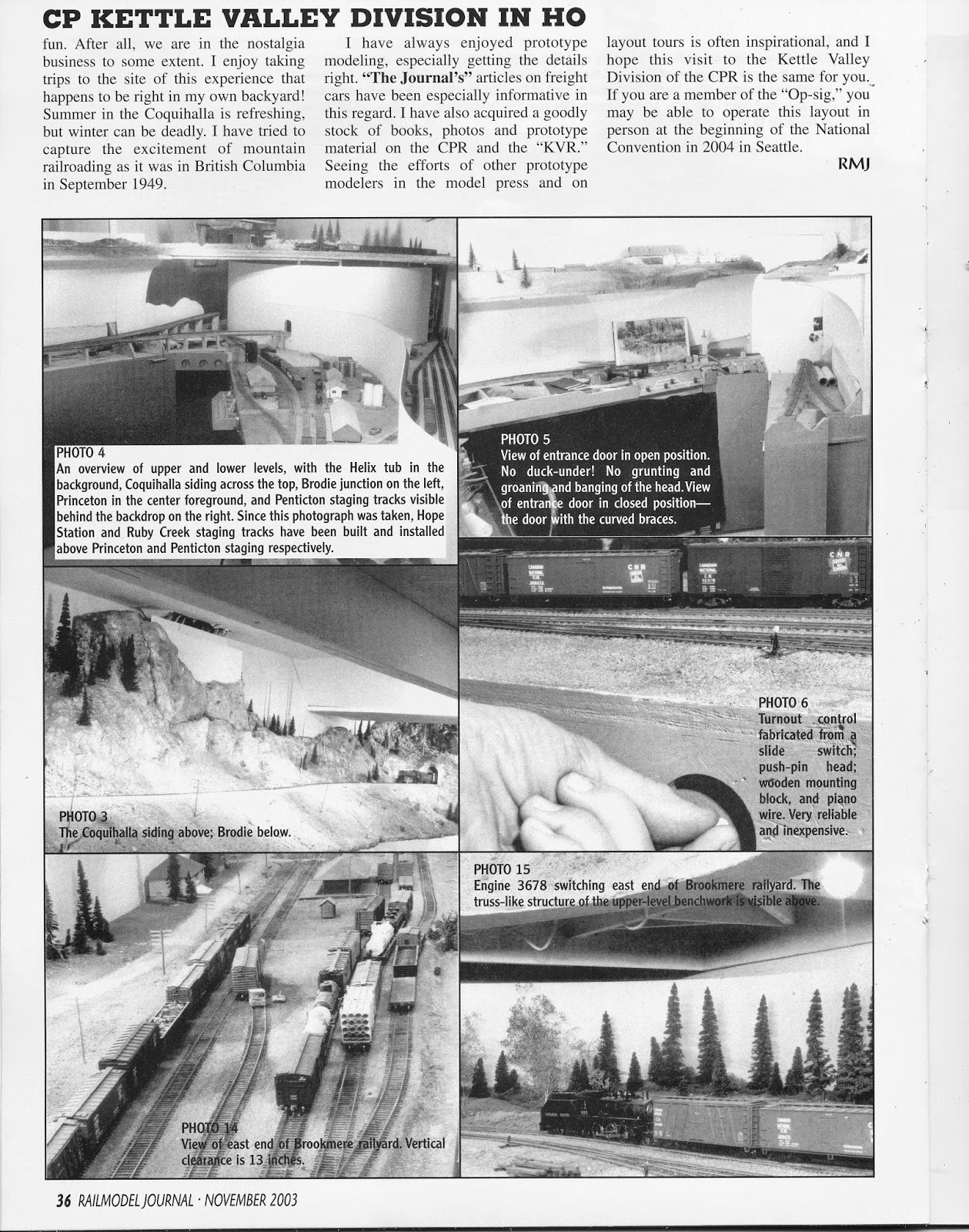 KETTLE VALLEY MODEL RAILWAY: 2014