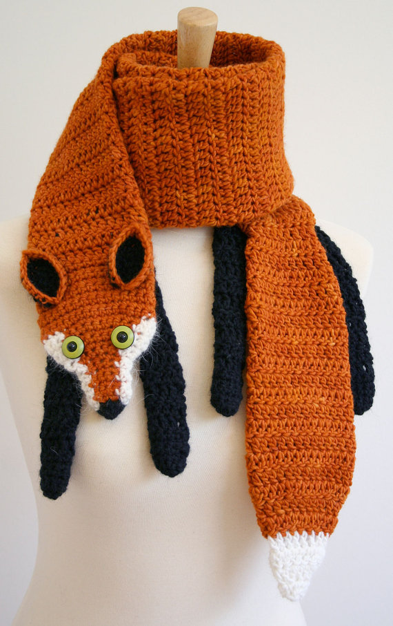 Toca do tricot e crochet: Animal- scarf !!! Cachecol de animais