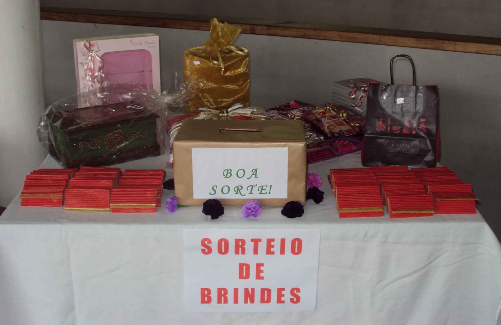 Associação de Moradores Metajuha: Sorteio de Brindes