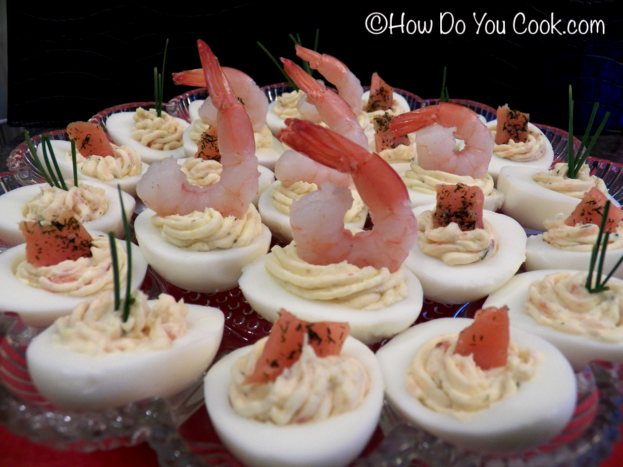 How Do You Cook.com: Shrimp Mousse Deviled Eggs