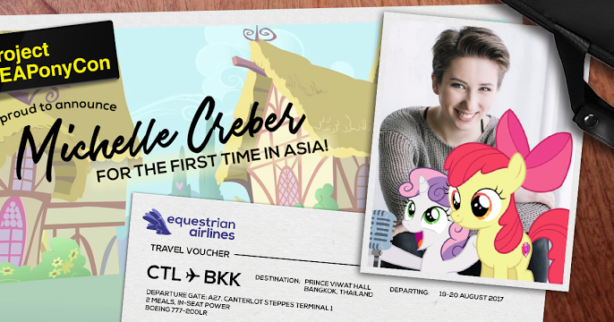 Equestria Daily - MLP Stuff!: Project SEAPonyCon Announces Michelle ...
