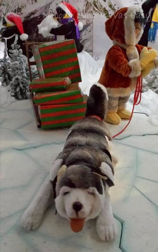 Visiting Santa - Stacey in the Sticks