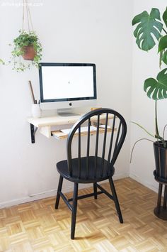 Mundo Pelusa.: Ideas para instalar un mini escritorio.