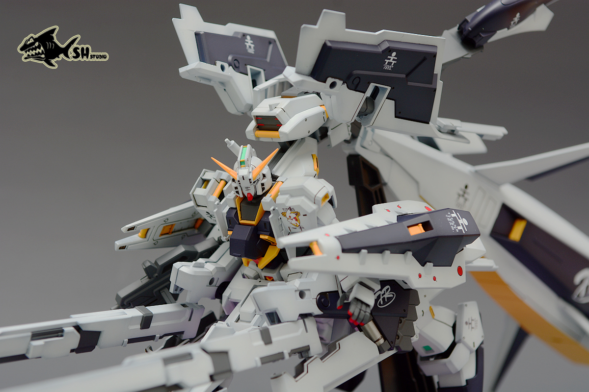 Custom Build: 1/144 RX-121-1+FF-X29A Gundam TR-1 (Hazel-Rah) Second ...