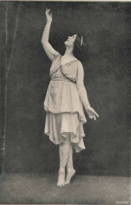 The legend of Isadora Duncan: Isadora Duncan dancing "Narcissus",Elvira ...