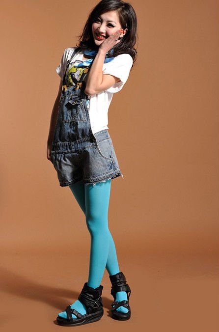 Sexy Girl In Denim Short Overalls Smart Days Online