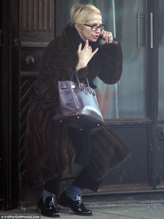 BIRKIN WATCHER: Ellen Barkin