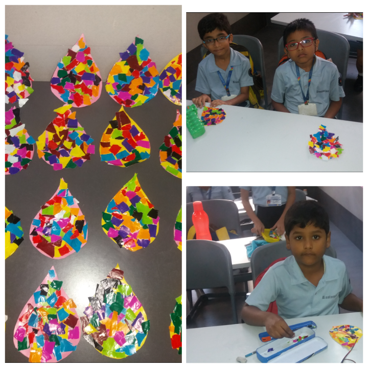 The Rustomjee Cambridge (Thane) Diaries: GRADE 1 Science (Water collage ...