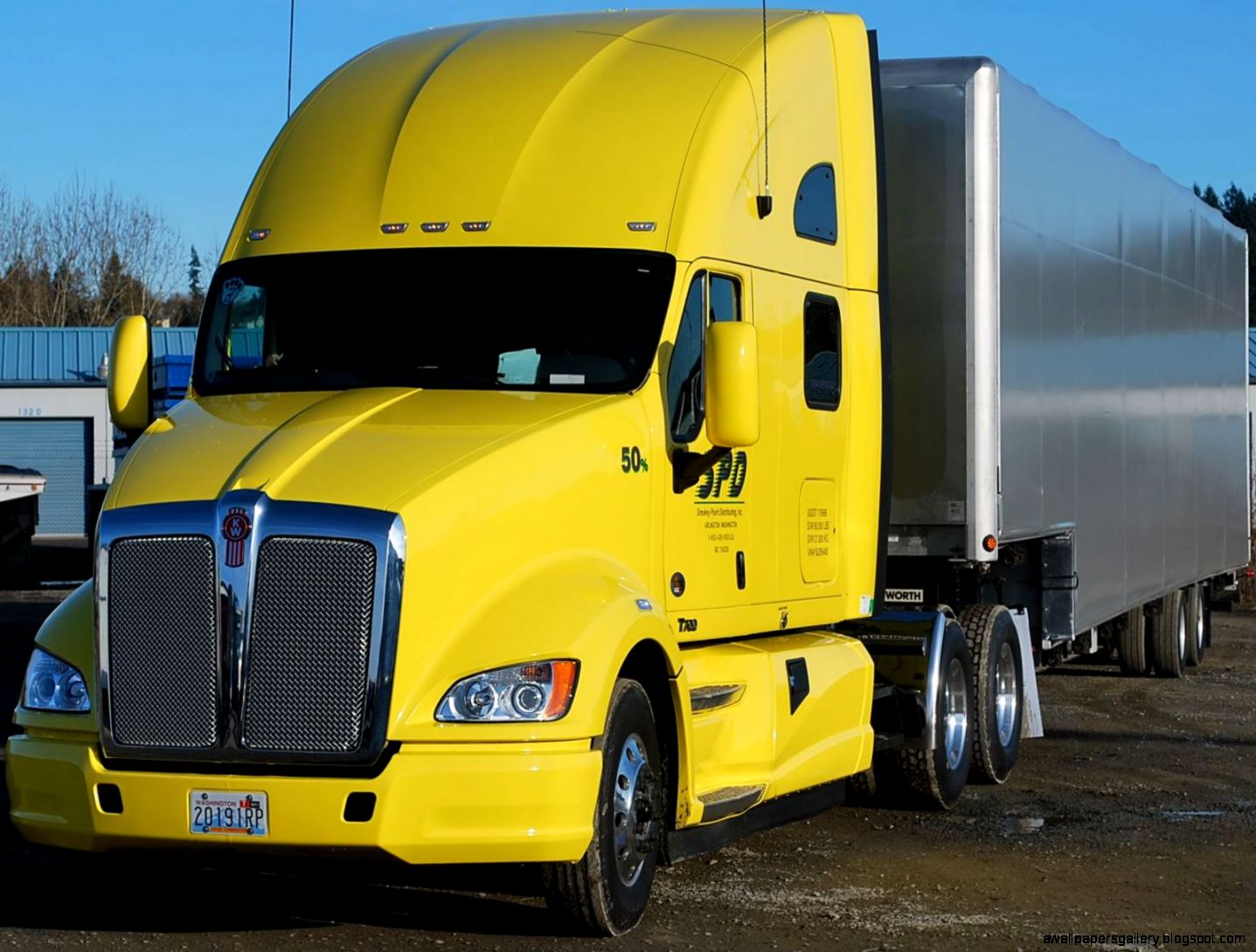 Yellow Trucking | Wallpapers Gallery
