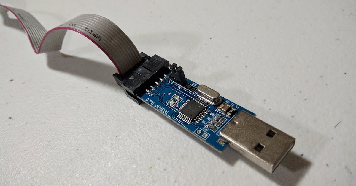 Hooking up USBasp programmer to the ATTiny85