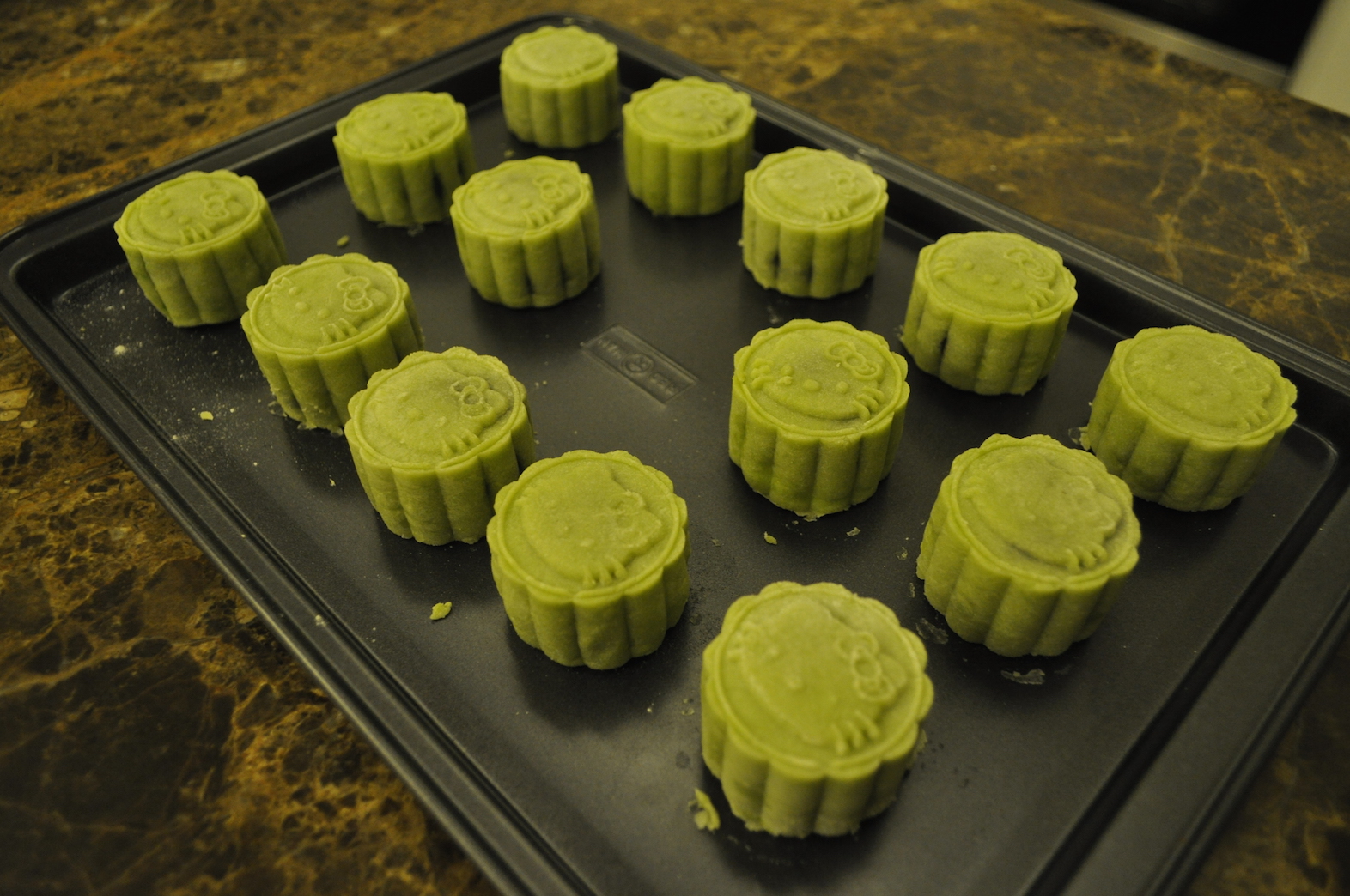 Say My Kitchen: DIY Matcha Green Tea Snowskin Mooncakes 绿茶冰皮月饼