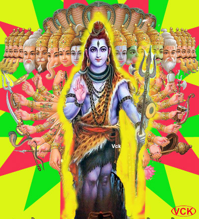 Hindu god & goddess wallpaper: Lord Shiva Virat Rup Pic 2 ( भगवान शिव ...