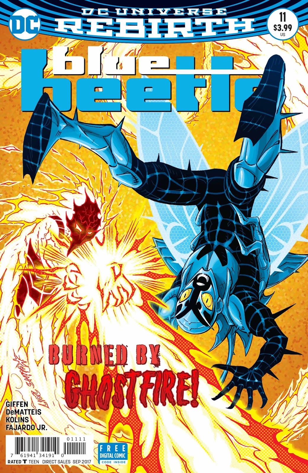 Weird Science DC Comics: PREVIEW: Blue Beetle #11