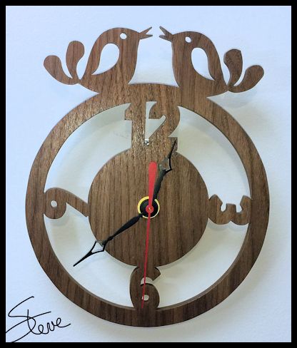 Scroll Saw Clock Patterns
