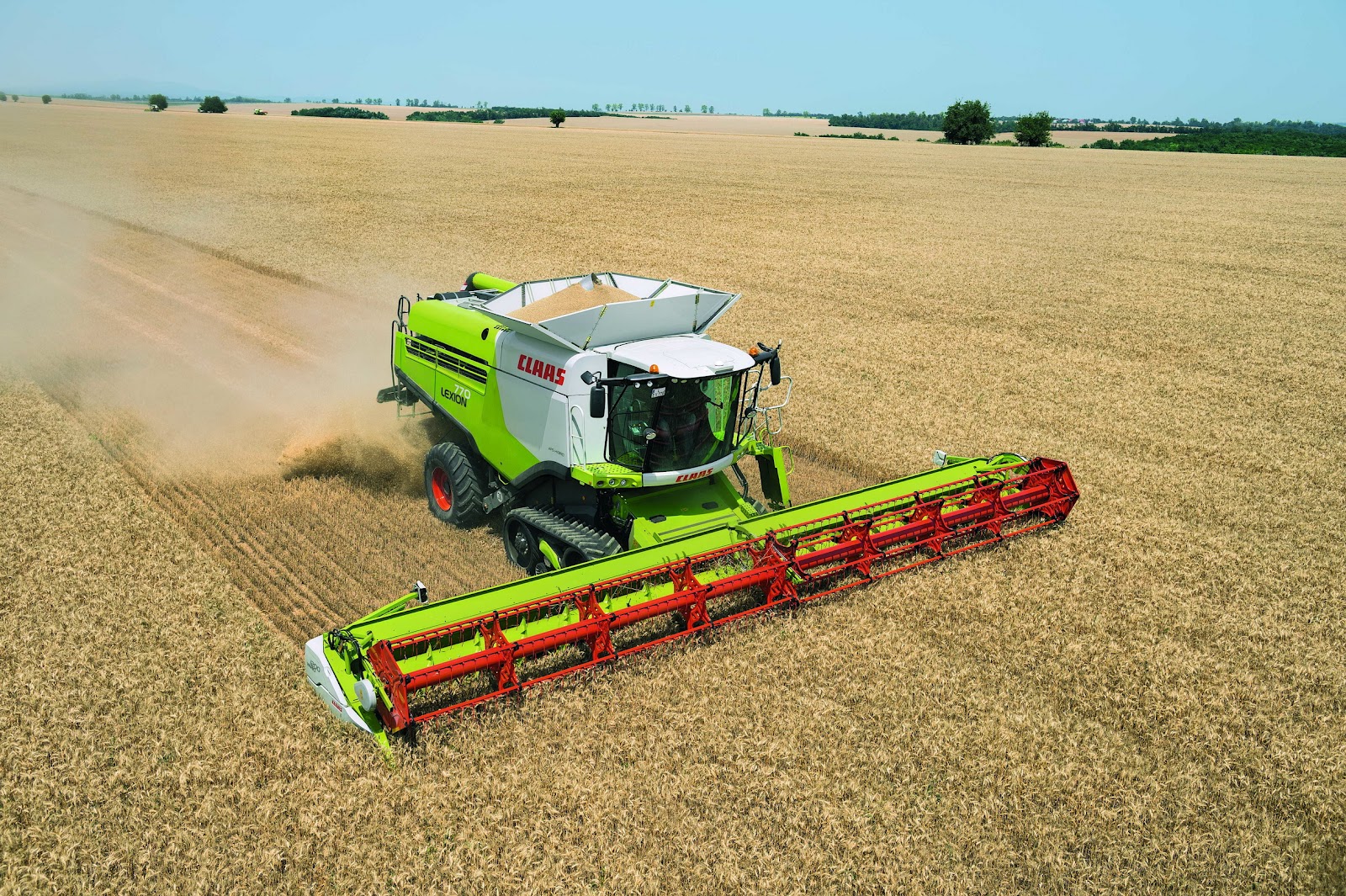Masini Agricole: Noutatile Claas pentru 2012 si nava amiral Lexion 780