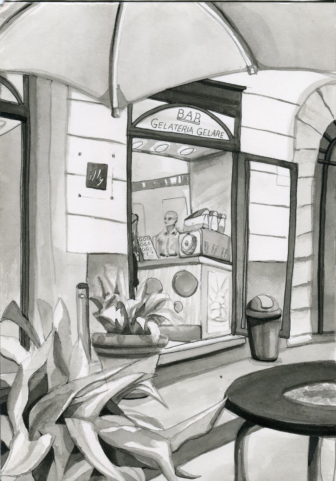 Drawing Viterbo: Liz Laskey