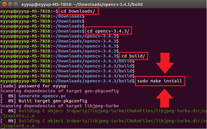 Yapay Zeka Labs: OpenCV (C++) Kütüphanesinin Ubuntu'ya Kurulumu ve Qt ile Kullanılması