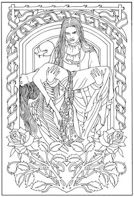 vintage gothic: Gothic Coloring Books Plus Free Gothic Coloring Pages ...