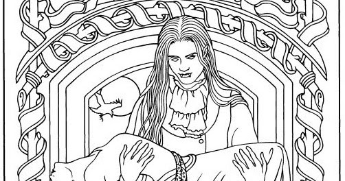 vintage gothic: Gothic Coloring Books Plus Free Gothic Coloring Pages ...