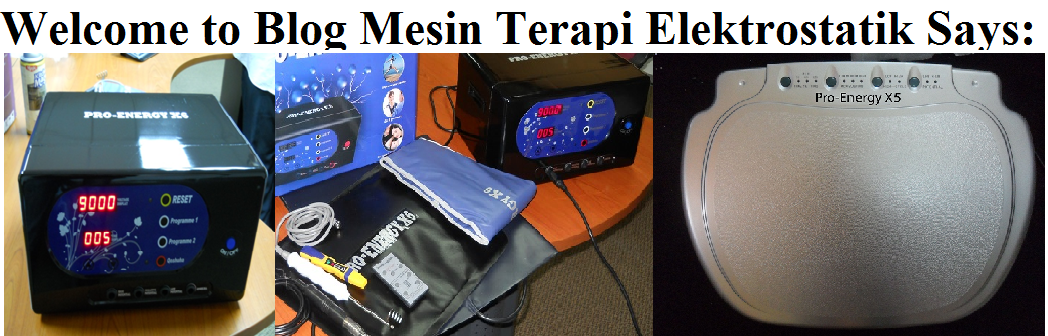 Mesin Terapi Elektrik Pro Energy Memang Hebat: Mesin terapi Elektrik ...