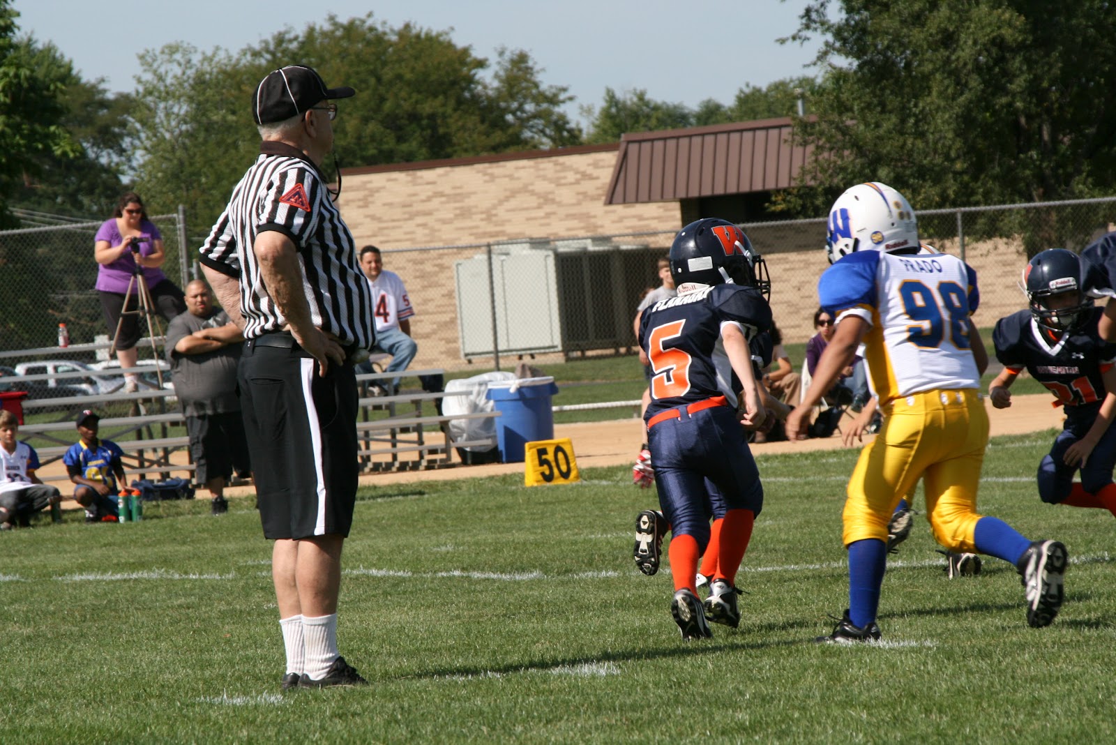 Wheaton Rams Team Black 73lbs: Wheaton Bowl vs. Warren