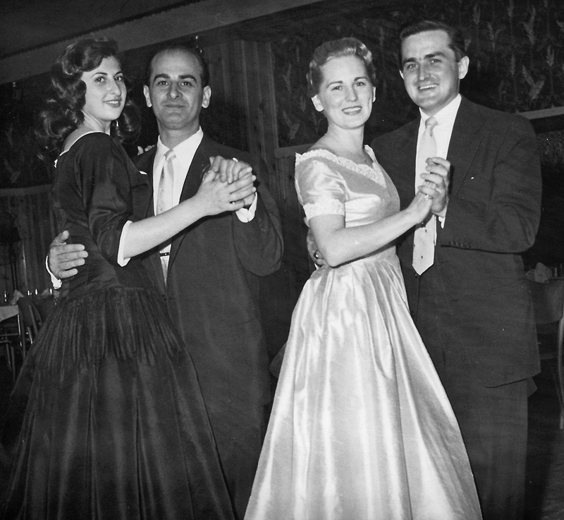 Rooted in Elizabeth: Wedding Bells 1955 : Dixon and Traina