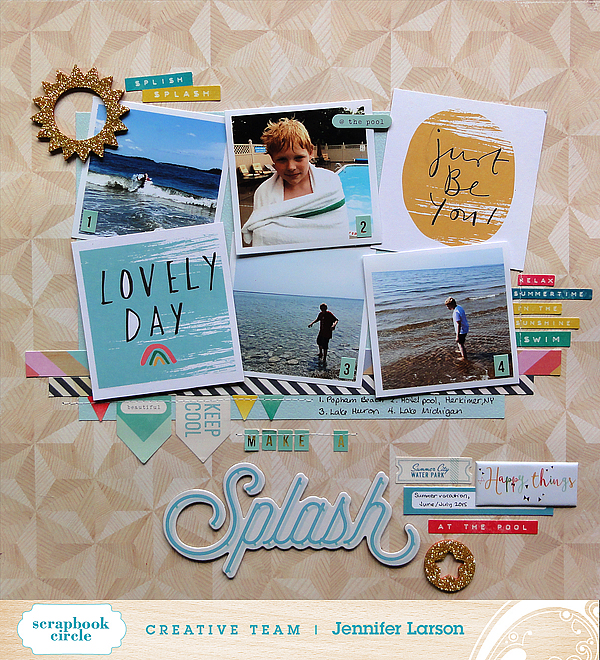 Midwest Scrapgarden: Scrapbooking the water with Scrapbook Circle