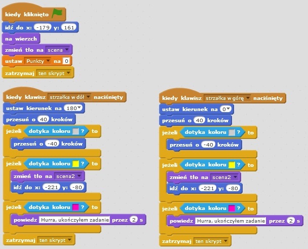 TIKowy Belfer: Scratch - labirynt (planszówka)