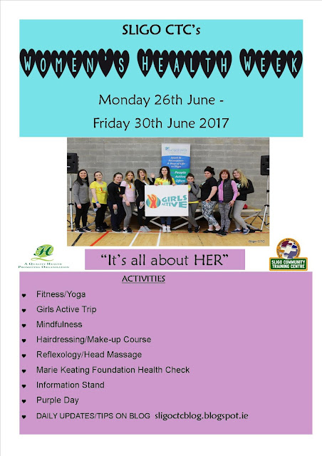 Women's Health Week at Sligo CTC from 26/06/17 - 30/06/17 - Sligo ...