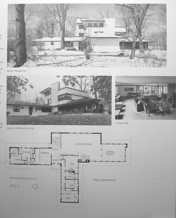 Sweet House Dreams: Sherman Booth House, 1915 Frank Lloyd Wright Home ...