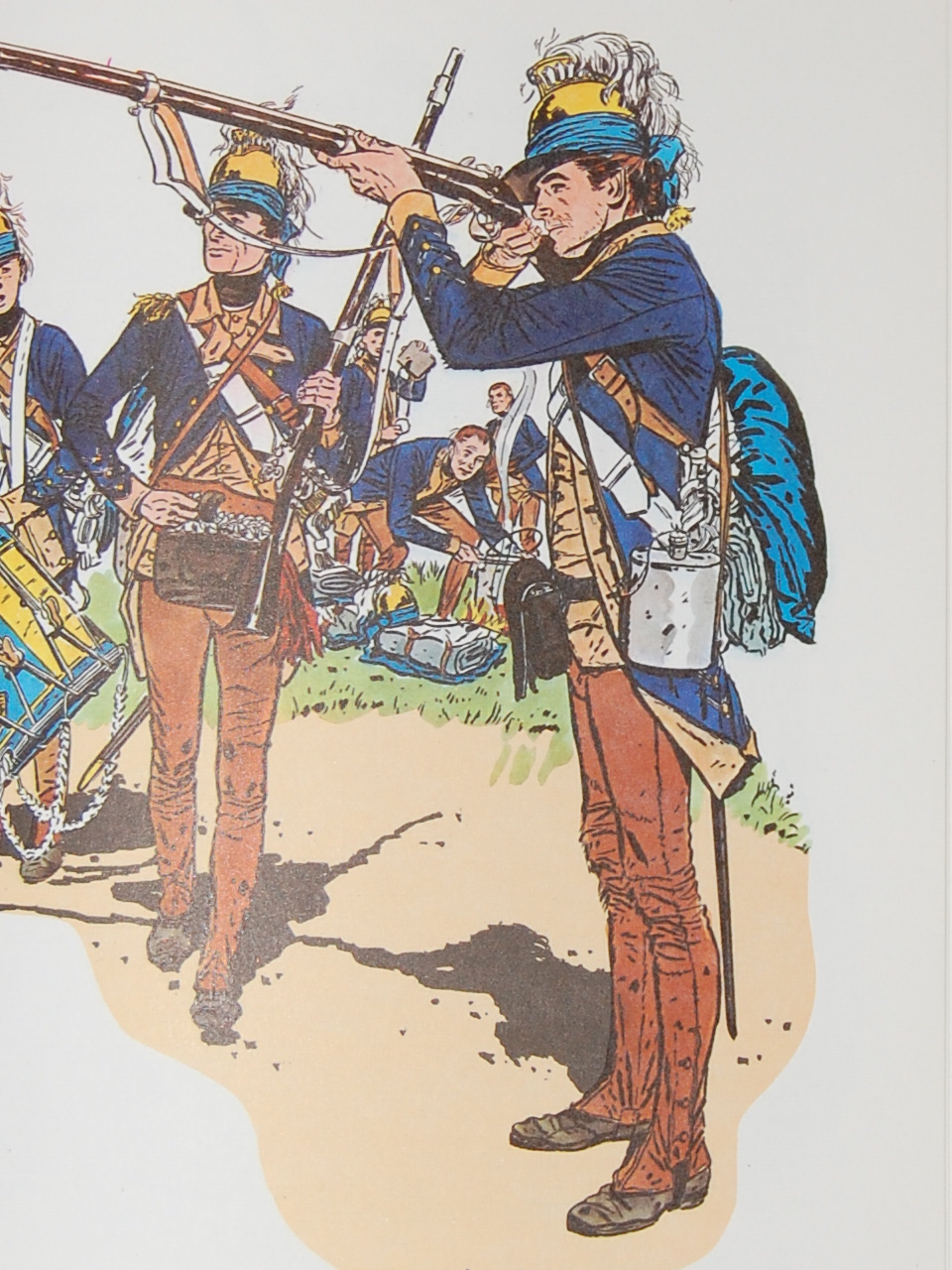 Jason Whitman's Historical Minutia: 2nd Continental Dragoon Painted!